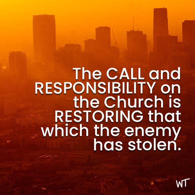 call & responsibility. – Whitman Toland